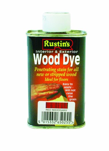 250ml Wood Dye Red Mahogany - Het Kralennest
